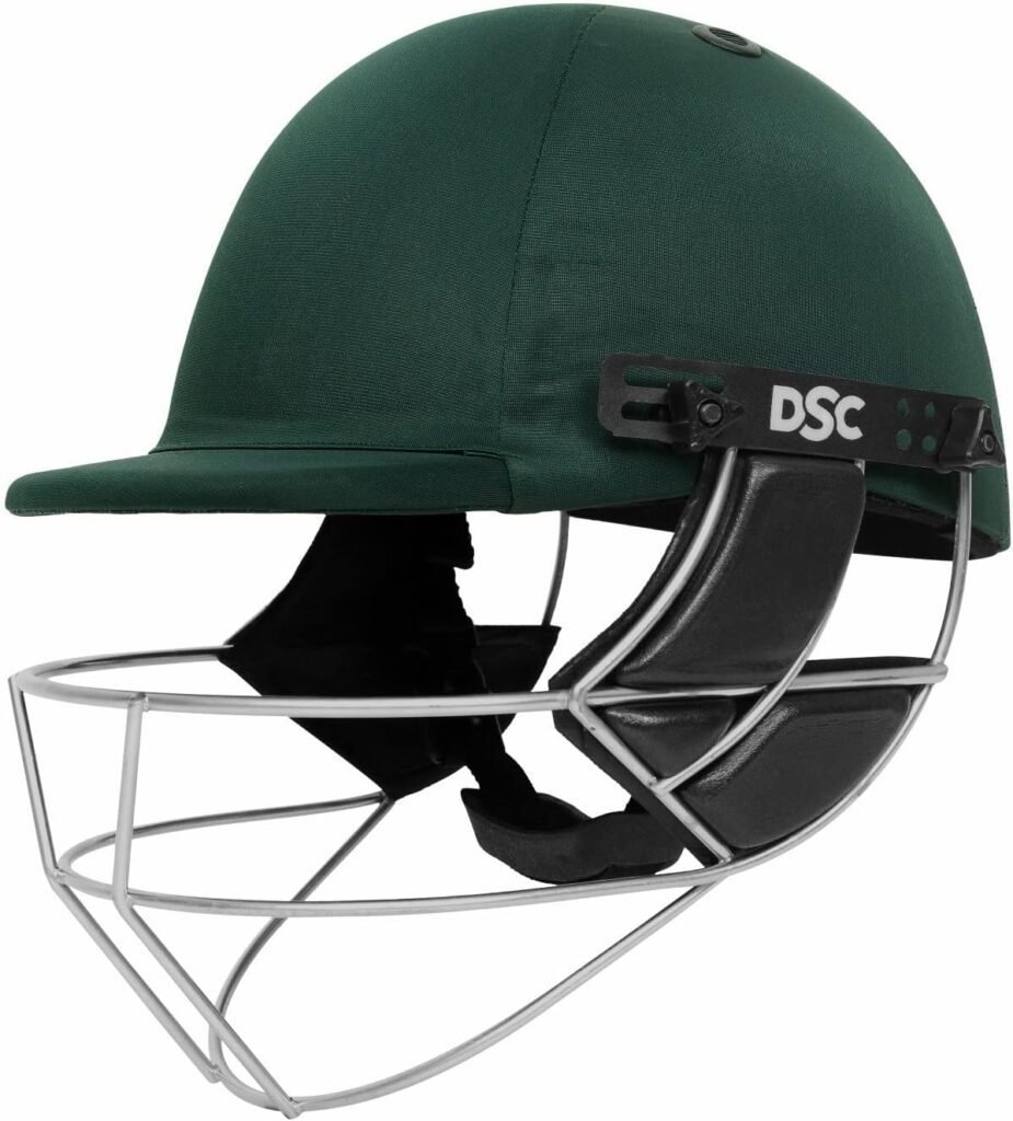 DSC DEFENDER Cricket Helmet For Adults Green - Pro Cricket Sydney