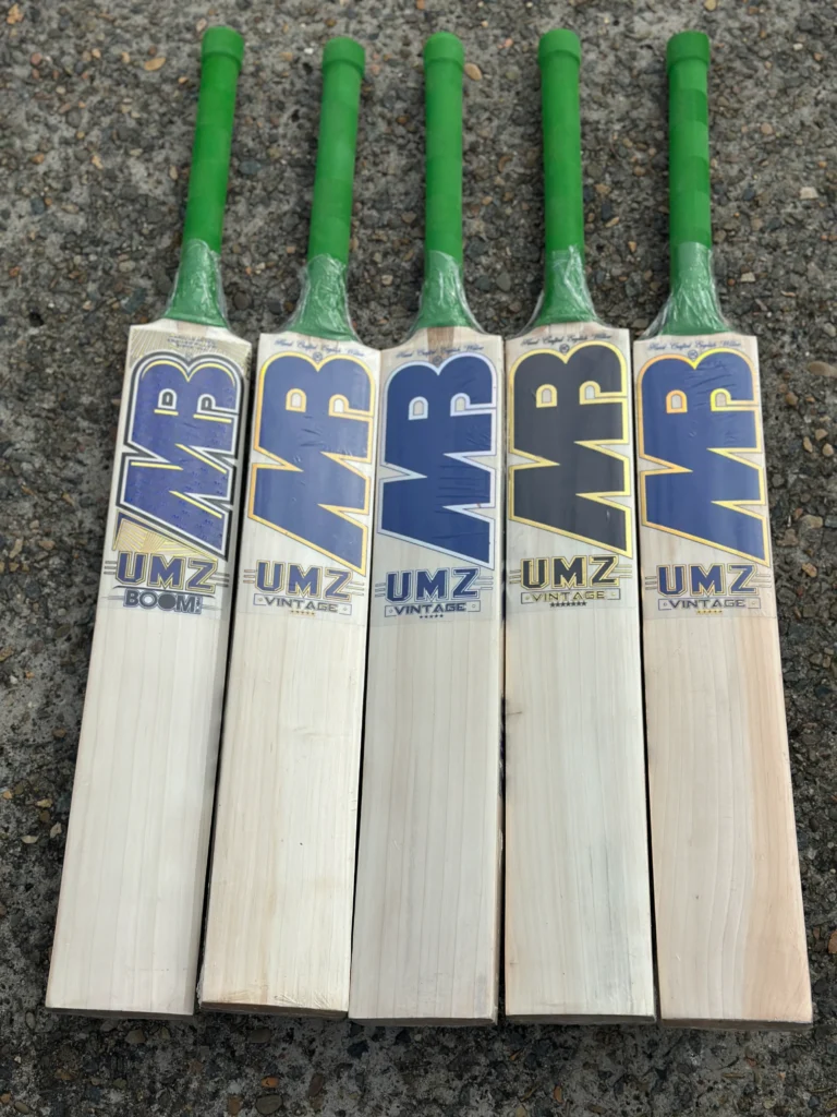 MB Malik UMZ Vintage 5 Star English Willow Cricket Bat - Laminated ...